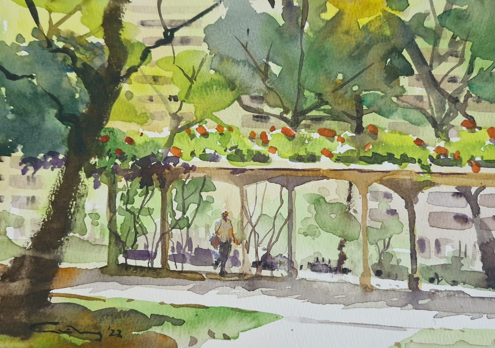 Heartland Series no. 25 - Ang Mo Kio Ave 3 – Eagle's Eye Art Gallery