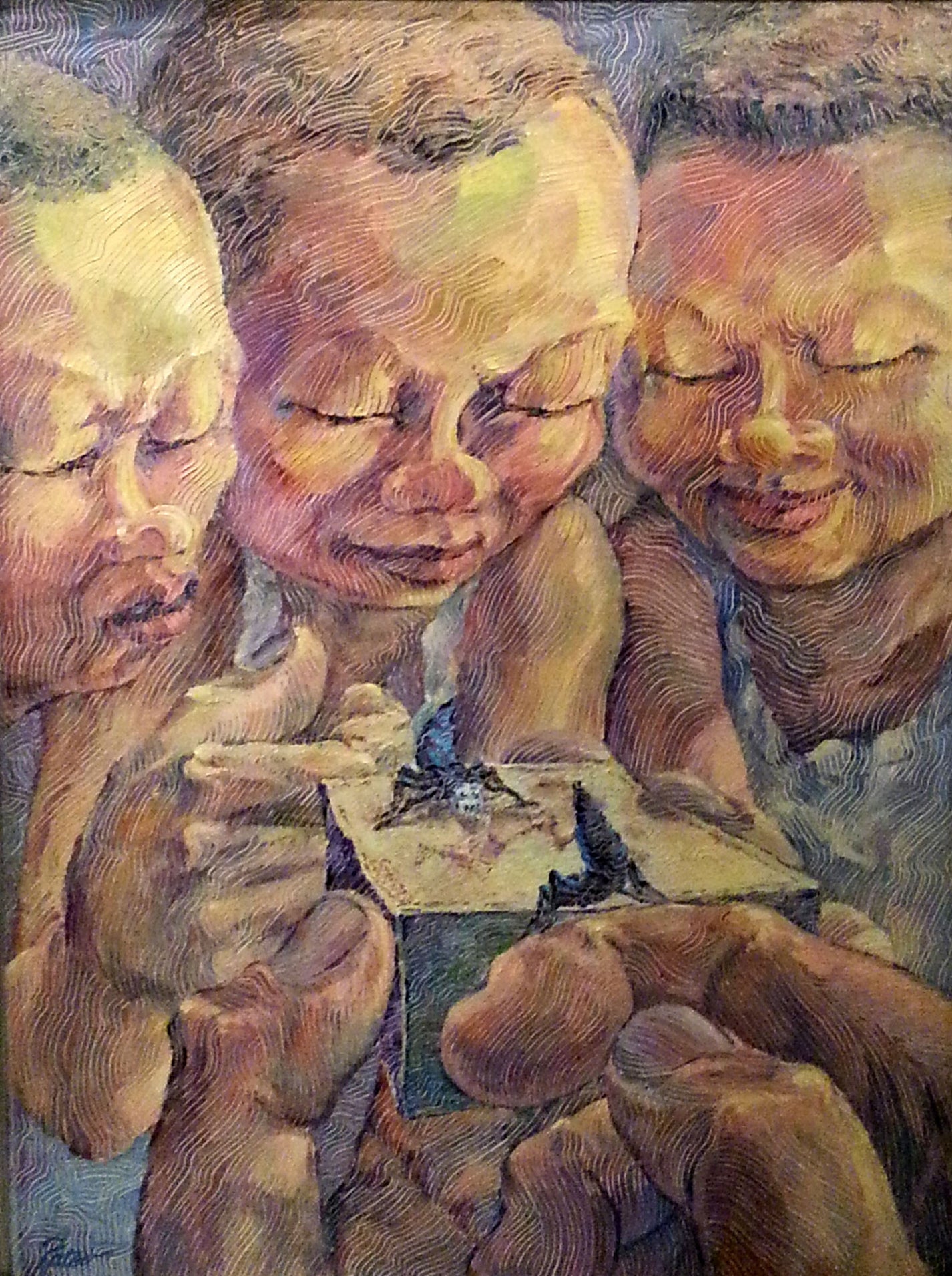 Catching Spiders – Eagle's Eye Art Gallery