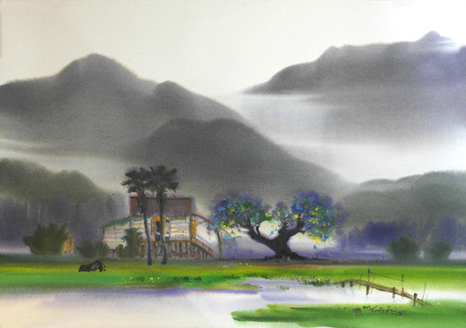 In the Vast, Calm Mountains (I) – Eagle's Eye Art Gallery